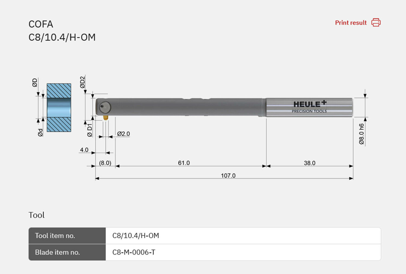 The Heule Tool Selector Heule Werkzeug Ag